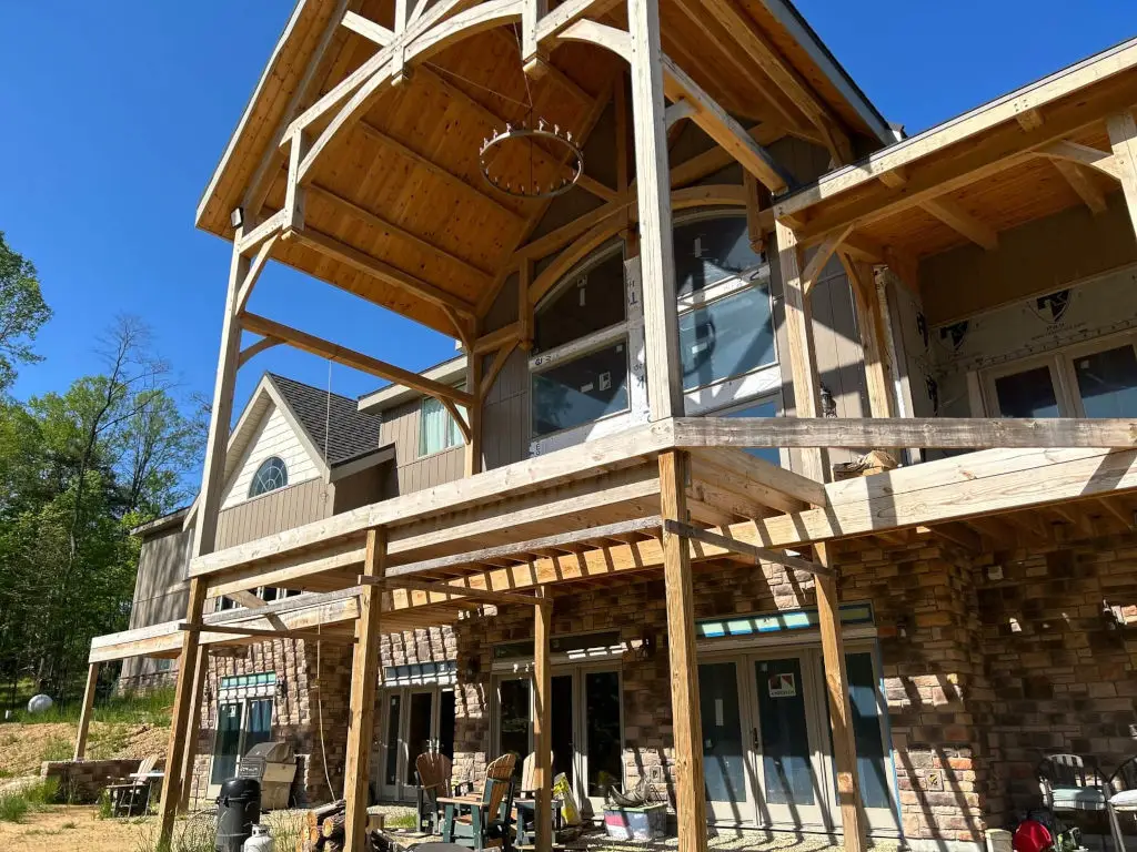 The Timberframe Lodge - Woodland Retreats